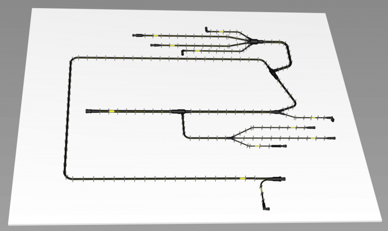 Complex Harness Design With Layup Board | NSTG Engineering